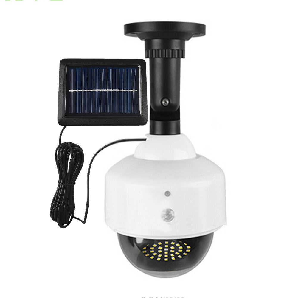 Solar Dummy Fake Surveillance Security CCTV Camera with LED Lights Sty ...